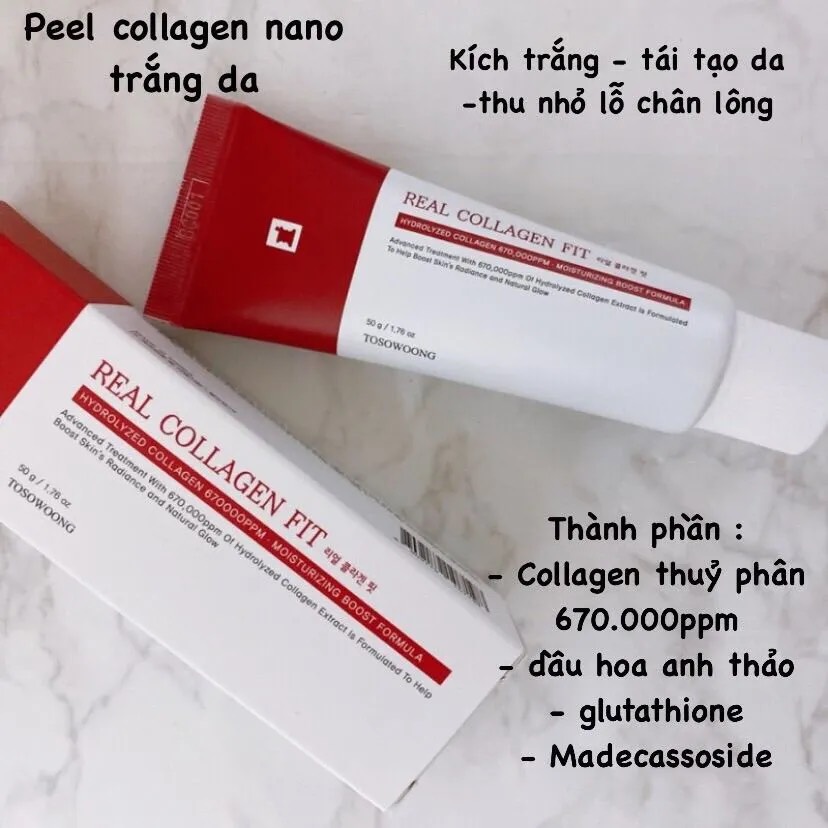 Kem Peel Da Collagen Mịn Da 50ml Hàn Quốc
